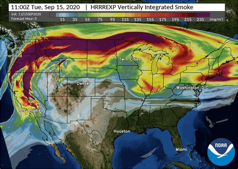 Noaa Smoke Maps July 2024