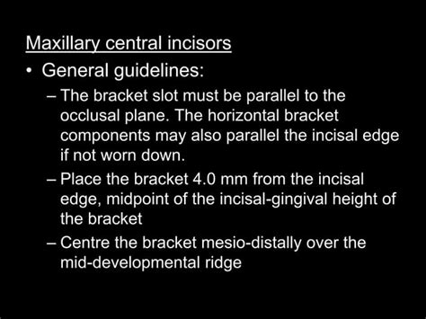 Direct Bracketing Technique For Dental Professionals Ppt