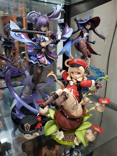 Keqing Mona And Klee Figures Came Together Apex Has Impressed Me R Genshin Impact