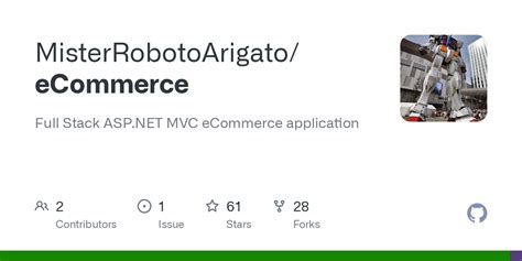 GitHub MisterRobotoArigato ECommerce Full Stack ASP NET MVC ECommerce Application