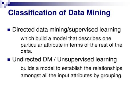 Ppt Data Mining With Oracle Using Classification And Clustering