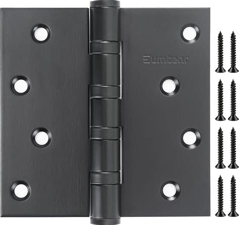Eumtenr 304 Stainless Steel 4 Door Hinges Heavy Duty Ball Bearing Door Hinges With Square