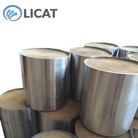 Honeycomb Metal Substrate Diesel Engine Catalyst