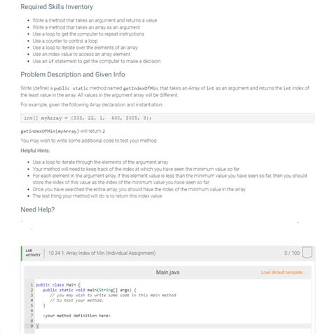 Solved Write A Method That Takes An Argument And Returns A Chegg