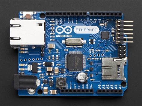 Arduino Uno Ethernet ID 418 65 00 Adafruit Industries Unique Fun DIY Electronics And Kits