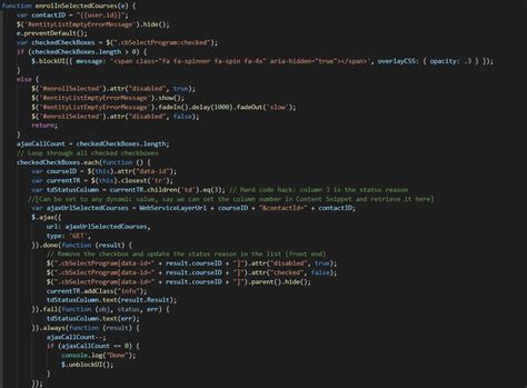 Select Multiple Records From Entity List