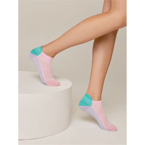 Cotton Ankle Socks Conte Active With A Tongue 393 Socks Women