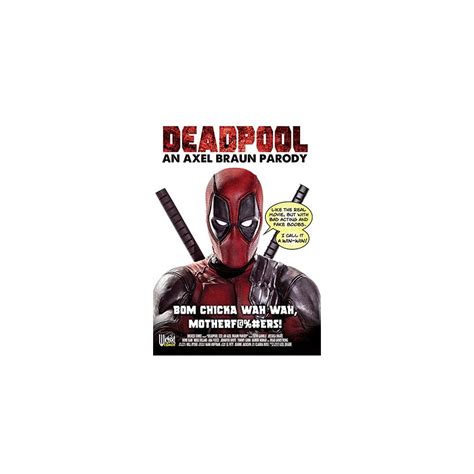 Deadpool Axel Braun Parody Special Edition 2 Indonesia Ubuy