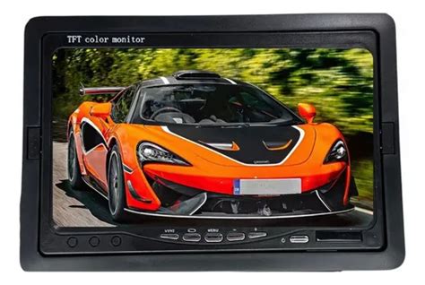 Monitor Portátil Lcd 7 Polegadas Automotivo Colorido Parcelamento Sem Juros