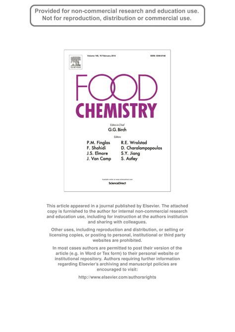 Pdf Simultaneous Separation And Determination Of Fructose Sorbitol Glucose And Sucrose In