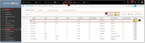 disabling the sonicwall dhcp server to use another outside the firewall
