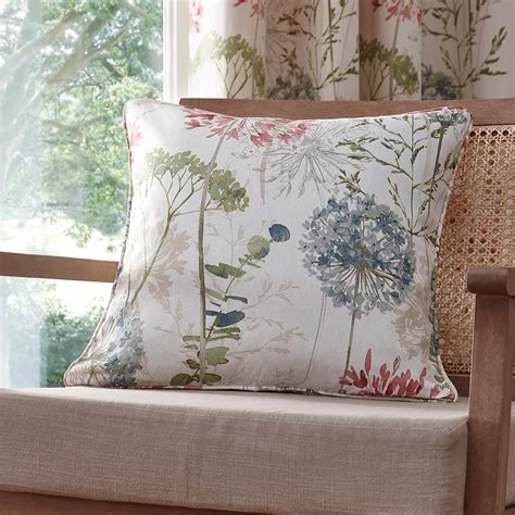 Country Meadow Natural Cushion Dunelm