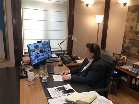 Προτάσεις της Υπουργού Πολιτισμού και Αθλητισμού κ Λίνας Μενδώνη στην τηλεδιάσκεψη των Υπουργών