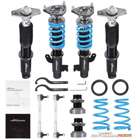 Maxpeedingrods Coilovers 24 Way Damper Shocks Struts Kit For Ford Focus