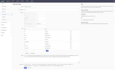 Usage Of Custom Plugin Tool Logsign Support Center