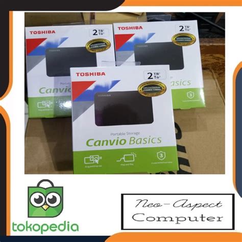 Jual Hard Disk External Toshiba 2 Tera Jakarta Pusat Neo Aspect