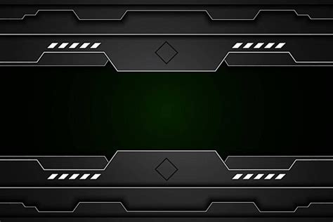 Metallic Abstract Texture With Chromium Lines On Sheet Background Vector Modern Banner Shape