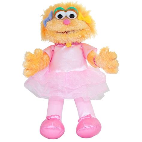 Sesame Street Zoe Plush Soft Toy Funstra