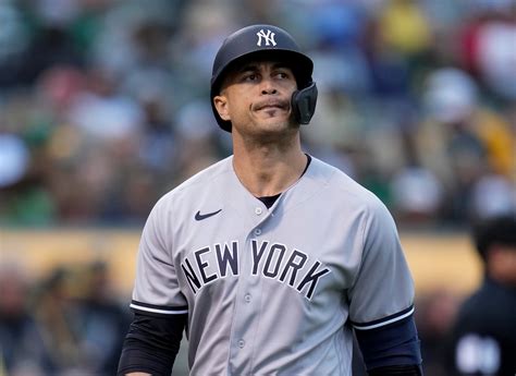 Giancarlo Stanton Unveils New Slimmer Look At Yankees Spring Training