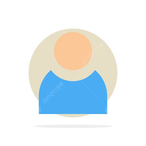 Avatar User Basic Abstract Circle Background Flat Color Icon User Icons Avatar Icons Circle