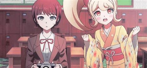 Banner Hiyoko And Mahiru Danganronpa Mahiru Koizumi Anime