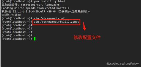 Linuxdns域名正向解析具体配置！在配饰dns时正向解析时需要创建 Csdn博客