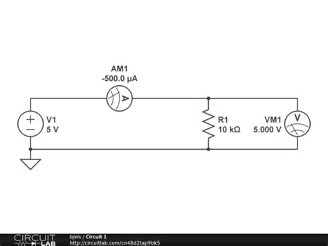 Lab Circuit CircuitLab