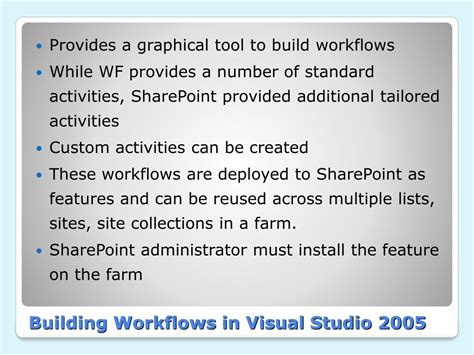 PPT Workflow And SharePoint PowerPoint Presentation Free Download ID 2934340