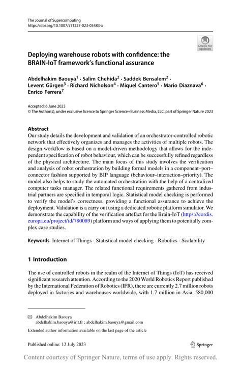 deploying warehouse robots with confidence the brain iot framework s