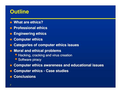 Computer Ethics Issues Examples At Bill Eley Blog