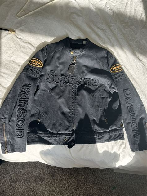 Supreme × Vanson Leathers Supreme Vanson Leathers Jacket Grailed