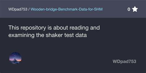 structural health monitoring · github topics · github