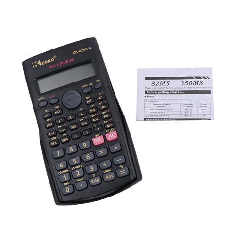 new function calculator 82ms a handheld multi function 2 line display