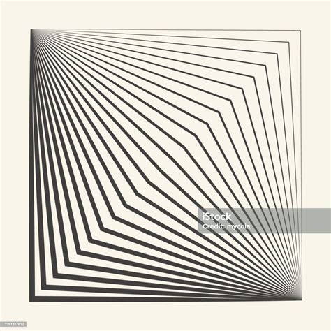 선이 있는 추상적인 배경입니다 아트 지오메트리 선이 있는 사각형 모양입니다 대조에 대한 스톡 벡터 아트 및 기타 이미지 대조 잡지 표지 0명 Istock