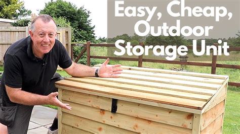 Diy Wooden Storage Box Plans