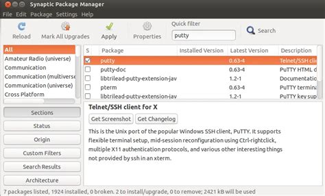Cómo Instalar Y Usar Putty En Ubuntu Linux