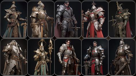 Artstation 4000 Fantasy Rpg Classes Reference Pack Mega Bundle 4k