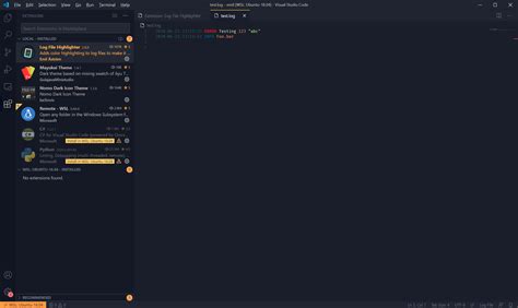 Remote Development Support Issue Emilast Vscode Logfile Highlighter Github