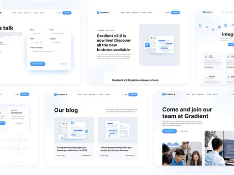 Gradient X Saas Html5 Responsive Website Template