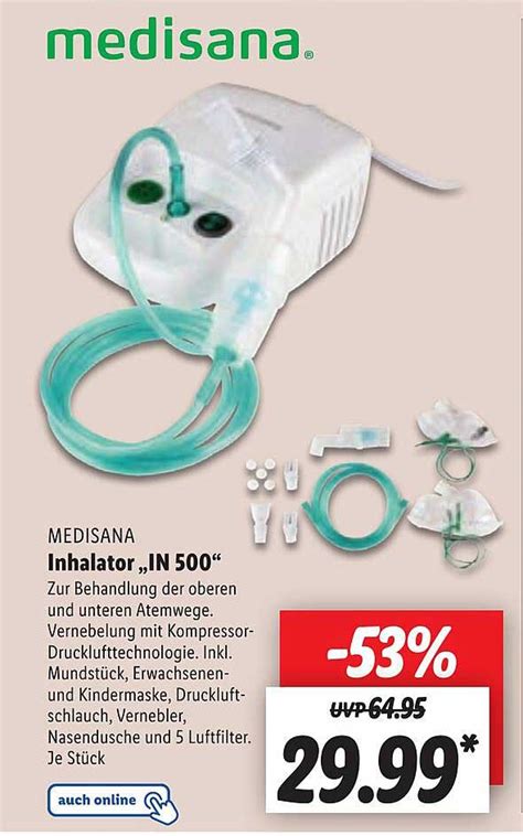 Medisana Inhalator Angebot Bei Lidl 1prospekte De