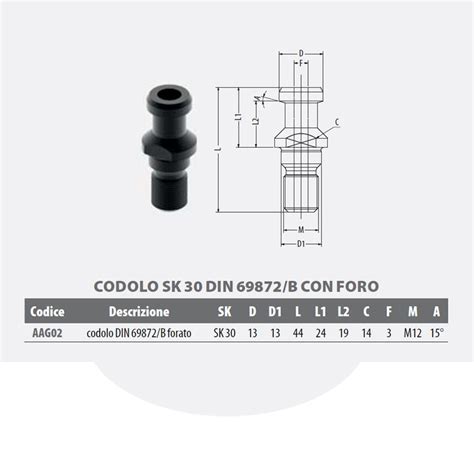 Amastone® Codolo Per Coni Portautensile Isobt 30 Ims