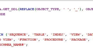 ORACLE MASTERMINDS Generate DDL Source Code Using Oracle SQL