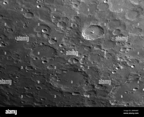 The Lunar Crater Tycho And Surrounding Area Of The Southern Highlands