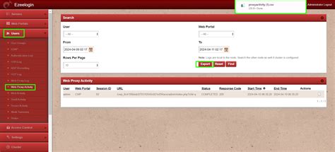 Web Proxy Logs And Web Proxy Activity Logs