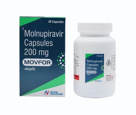 200mg Movfor Molnupiravir Capsules At ₹ 1800bottle Molnupiravir
