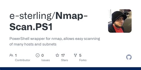 github e sterling nmap scan ps1 powershell wrapper for nmap allows