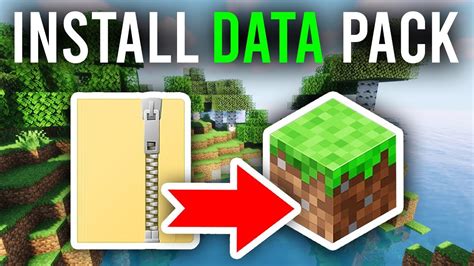 How To Install Data Packs In Minecraft 🤩😍 Data Pack Tutorial Minecraft Youtube