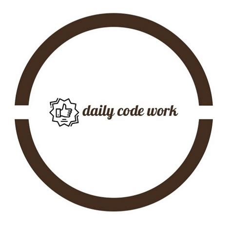 Daily Code Work Youtube