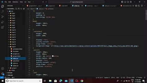 Raghav Gupta On Linkedin Webdevelopment Animation Solarsystem Css