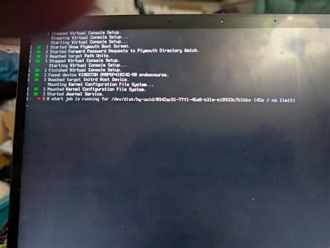 Weird Dracut Issues On Miniforum V Kernel Boot Graphics Hardware EndeavourOS